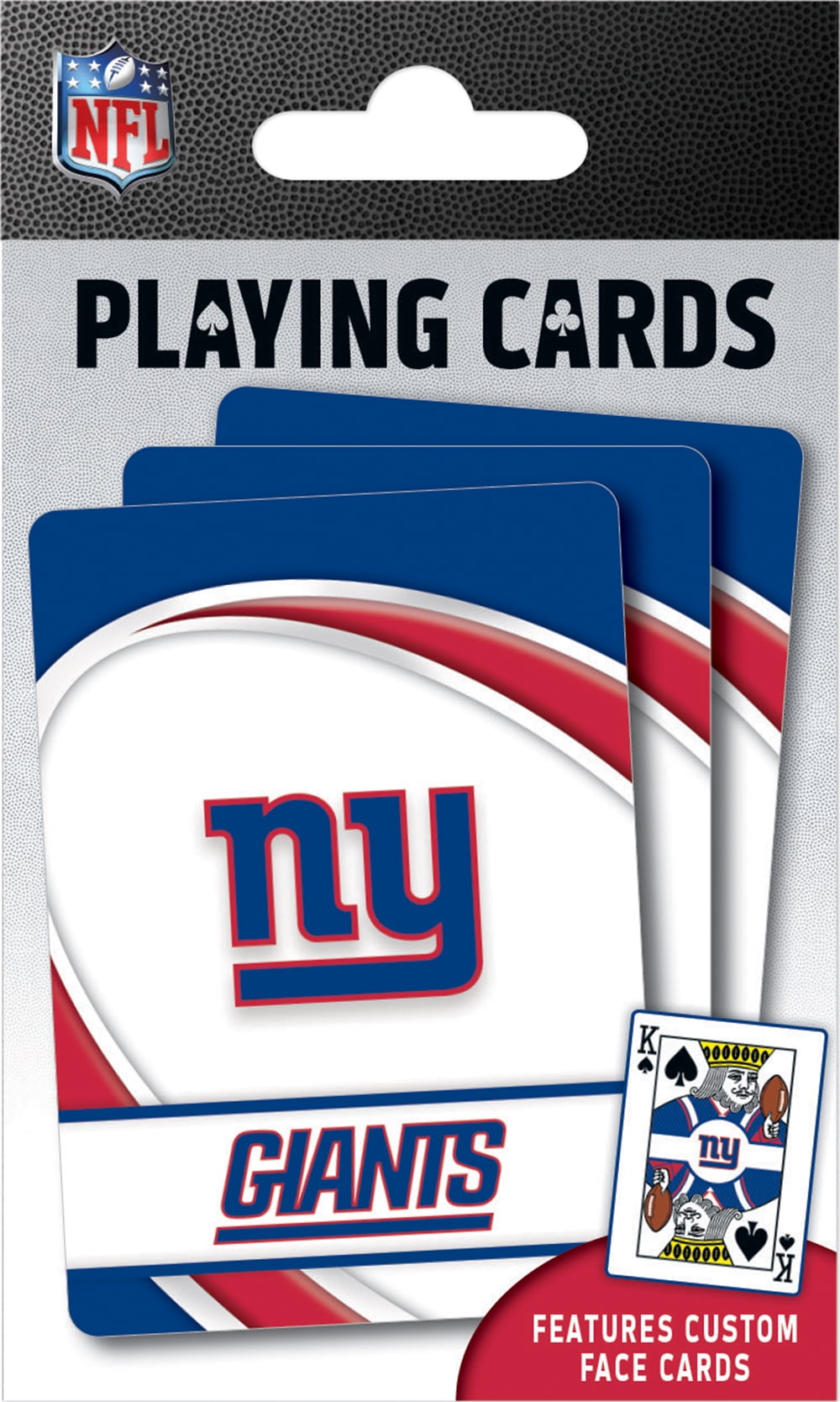 MasterPieces Officially Licensed NFL New York Giants Playing Cards - 54 ...