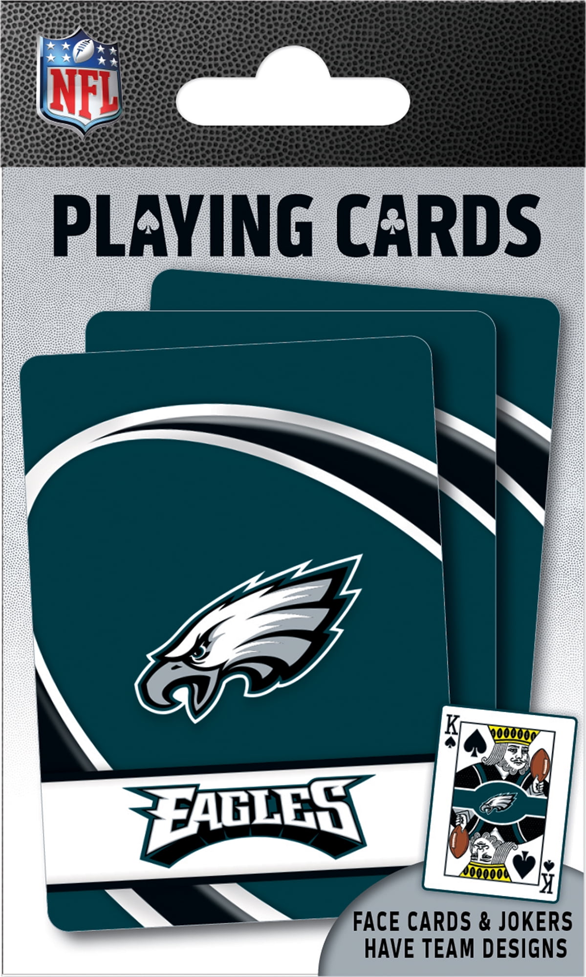 MasterPieces Officially Licensed NFL Philadelphia Eagles Playing Cards ...