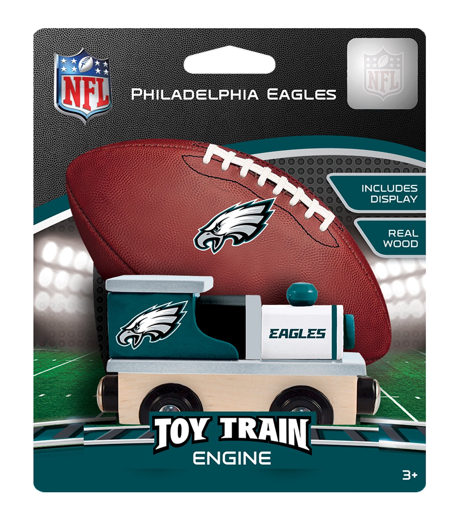 MasterPieces Officially Licensed NFL Philadelphia Eagles Wooden Toy ...