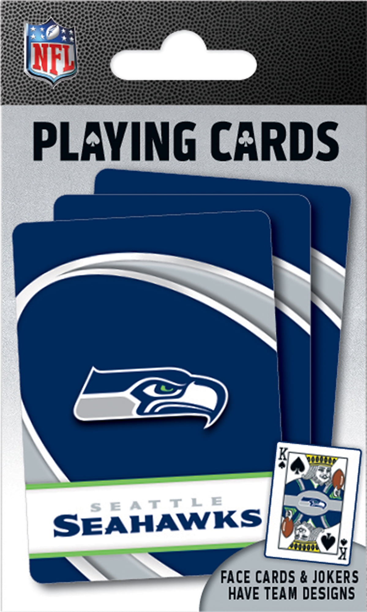 MasterPieces Officially Licensed NFL Seattle Seahawks Playing Cards ...