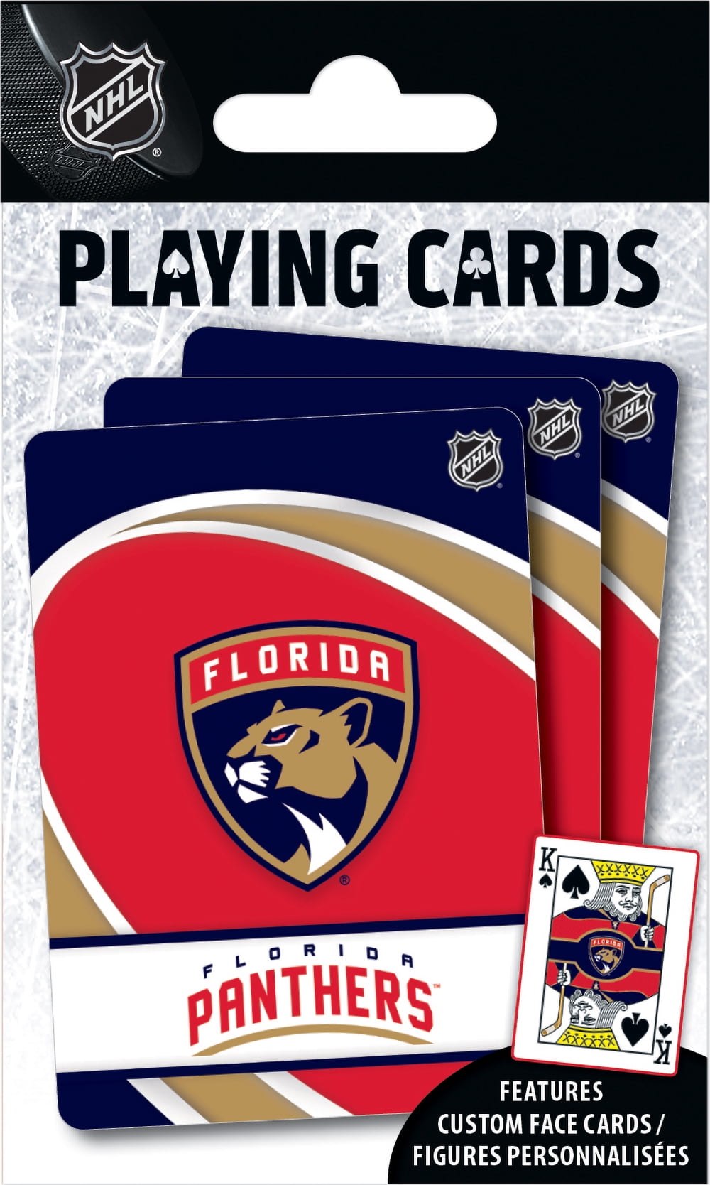 MasterPieces Officially Licensed NHL Florida Panthers Playing Cards ...
