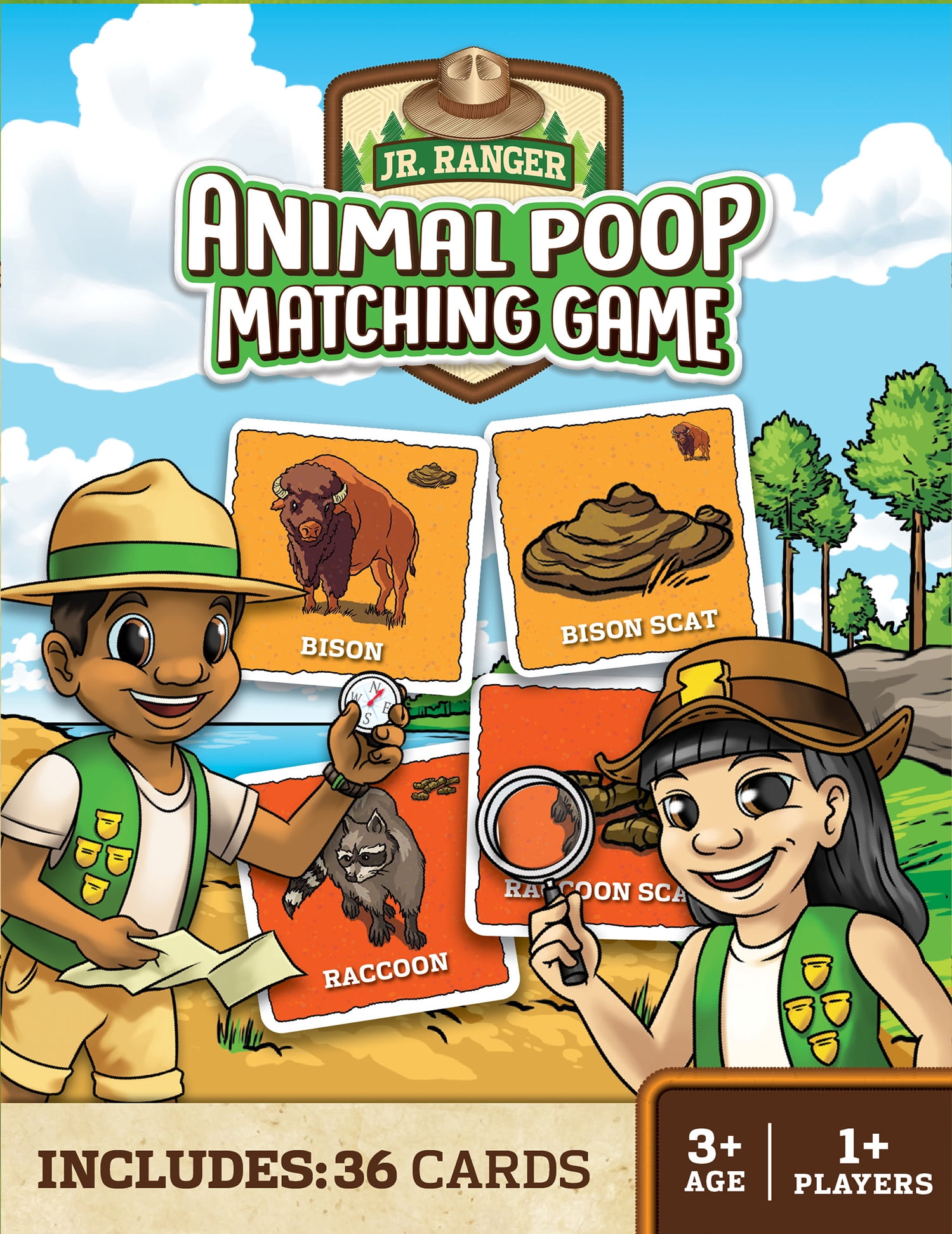 MasterPieces Officially Licensed National Parks Jr. Ranger Matching ...