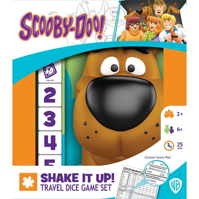 MasterPieces Scooby-Doo Shake It Up Dice Game for Families & Kids Ages ...