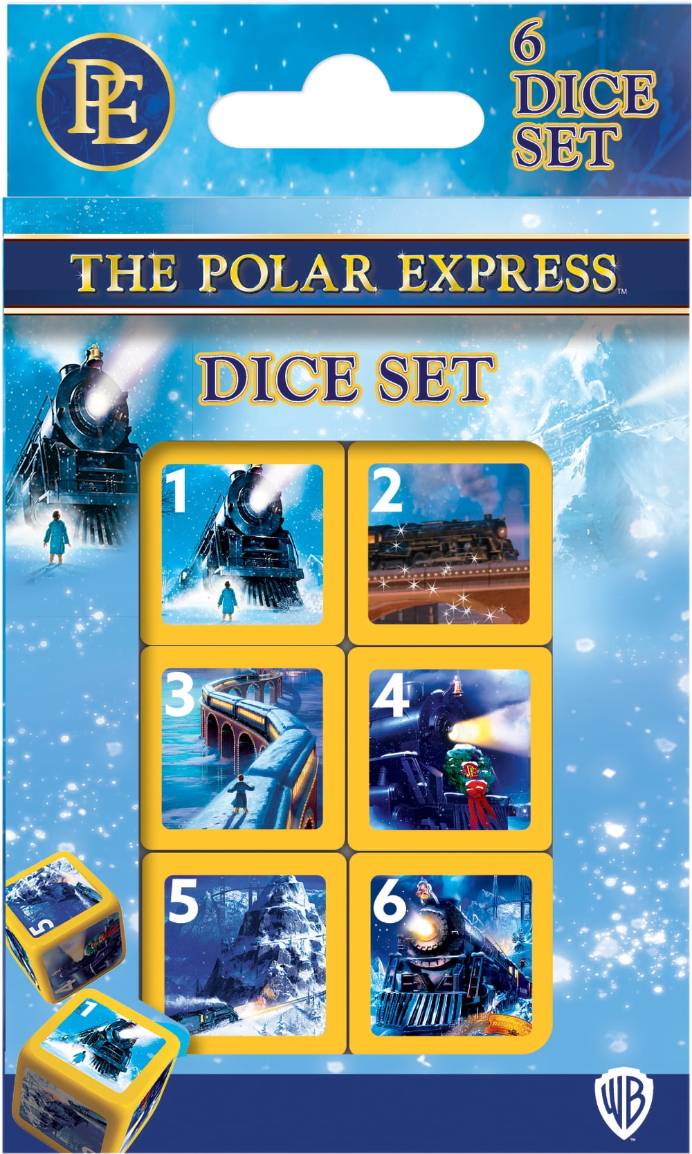MasterPieces Officially Licensed The Polar Express - 6 Piece D6 Gaming ...