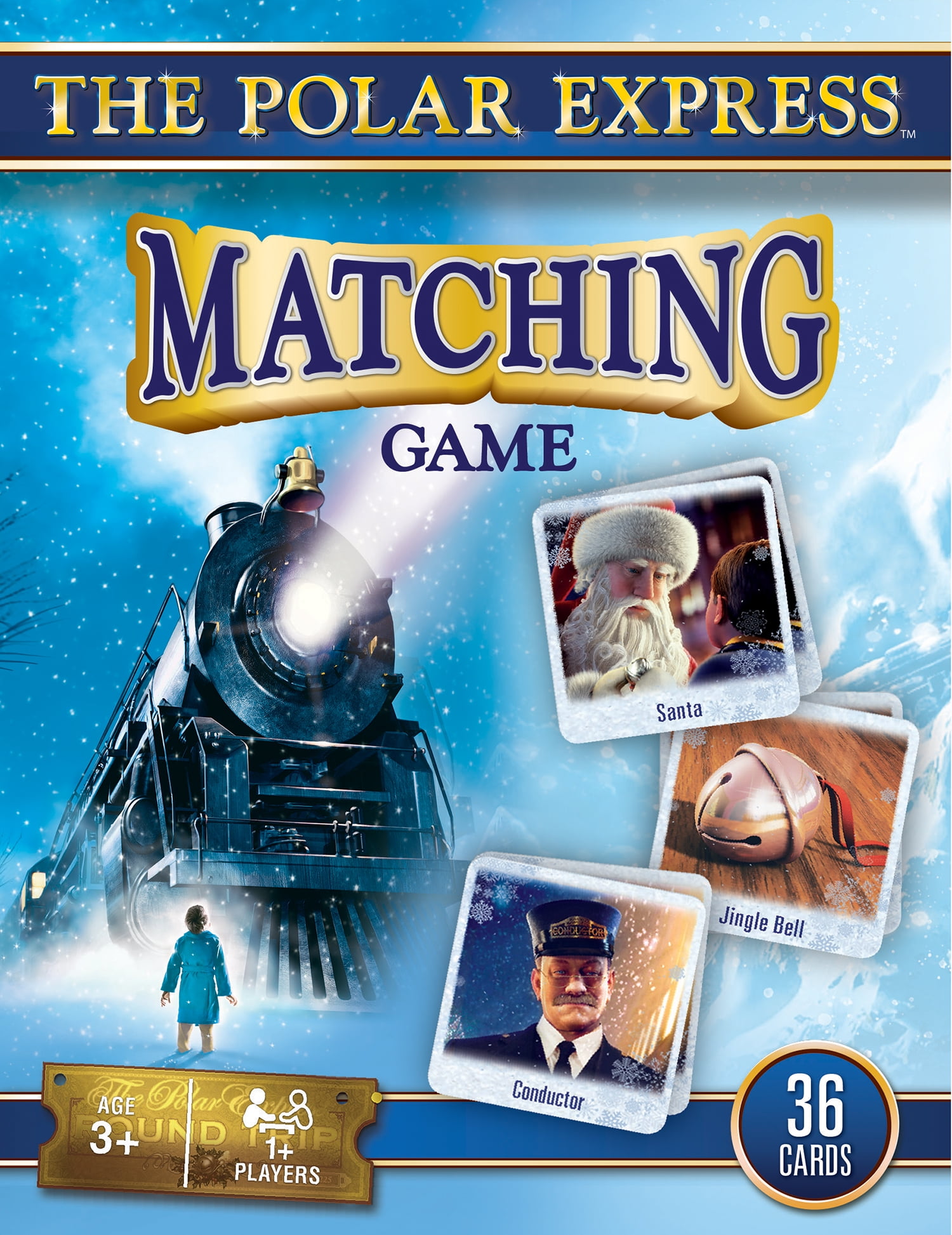 MasterPieces Polar Express Family Matching Game - Officially Licensed ...