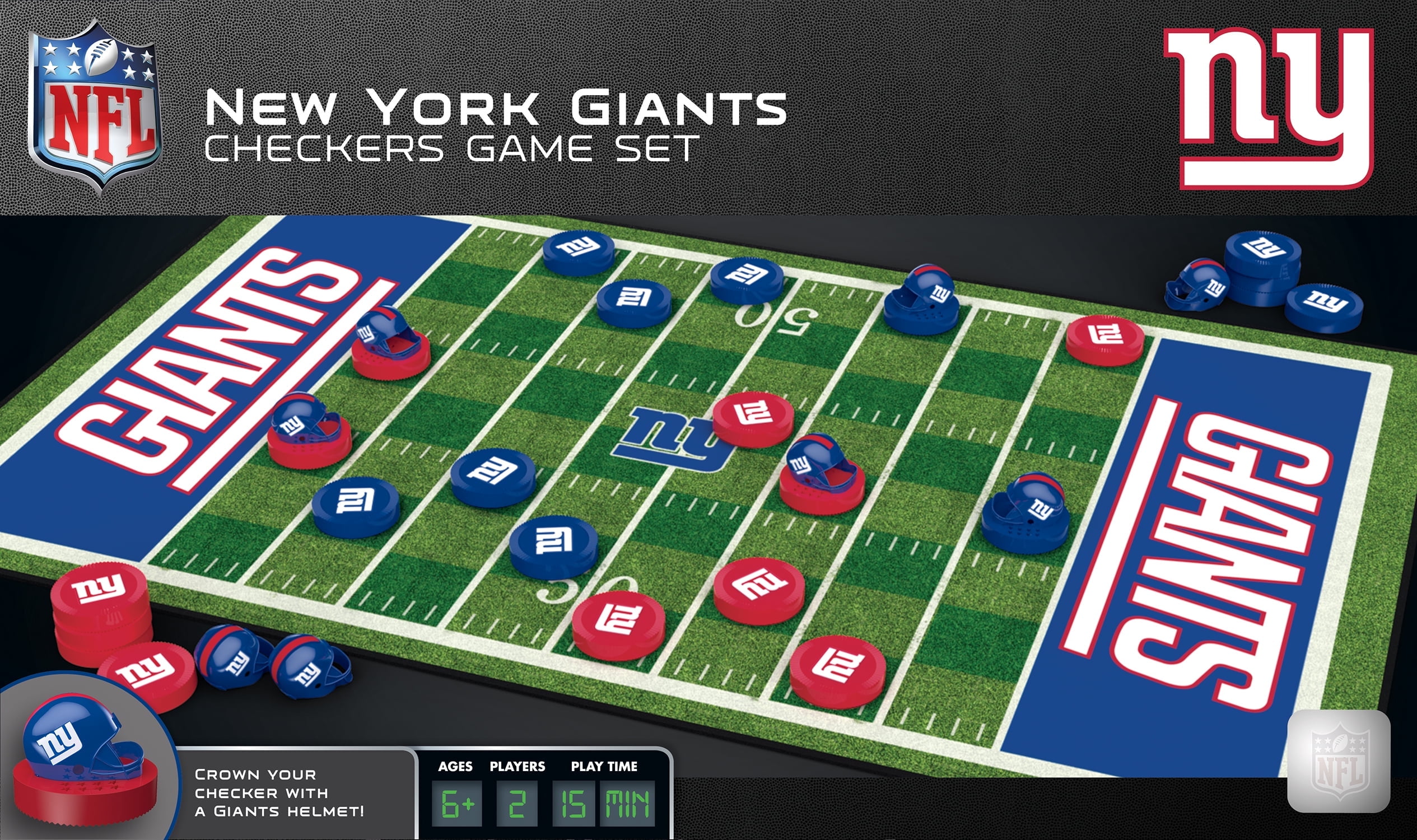 MasterPieces - NFL Checkers, Officially Licensed New York Giants ...