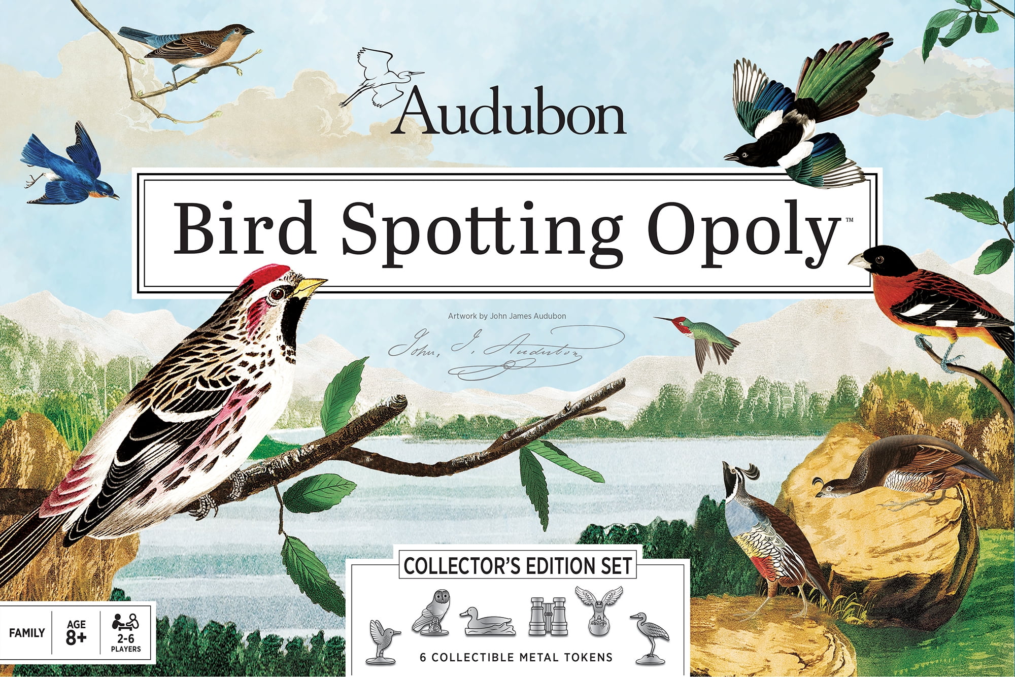 MasterPieces Opoly Family Board Games - Audubon Opoly - Walmart.com