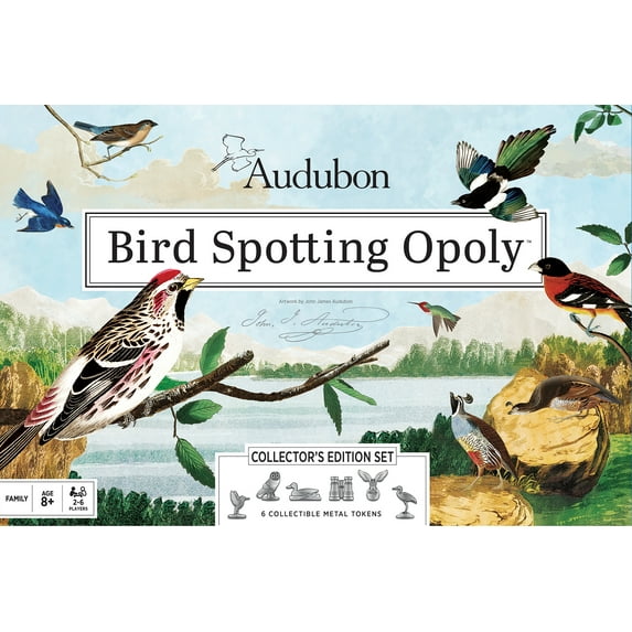 MasterPieces Opoly Family Board Games - Audubon Opoly - Walmart.com