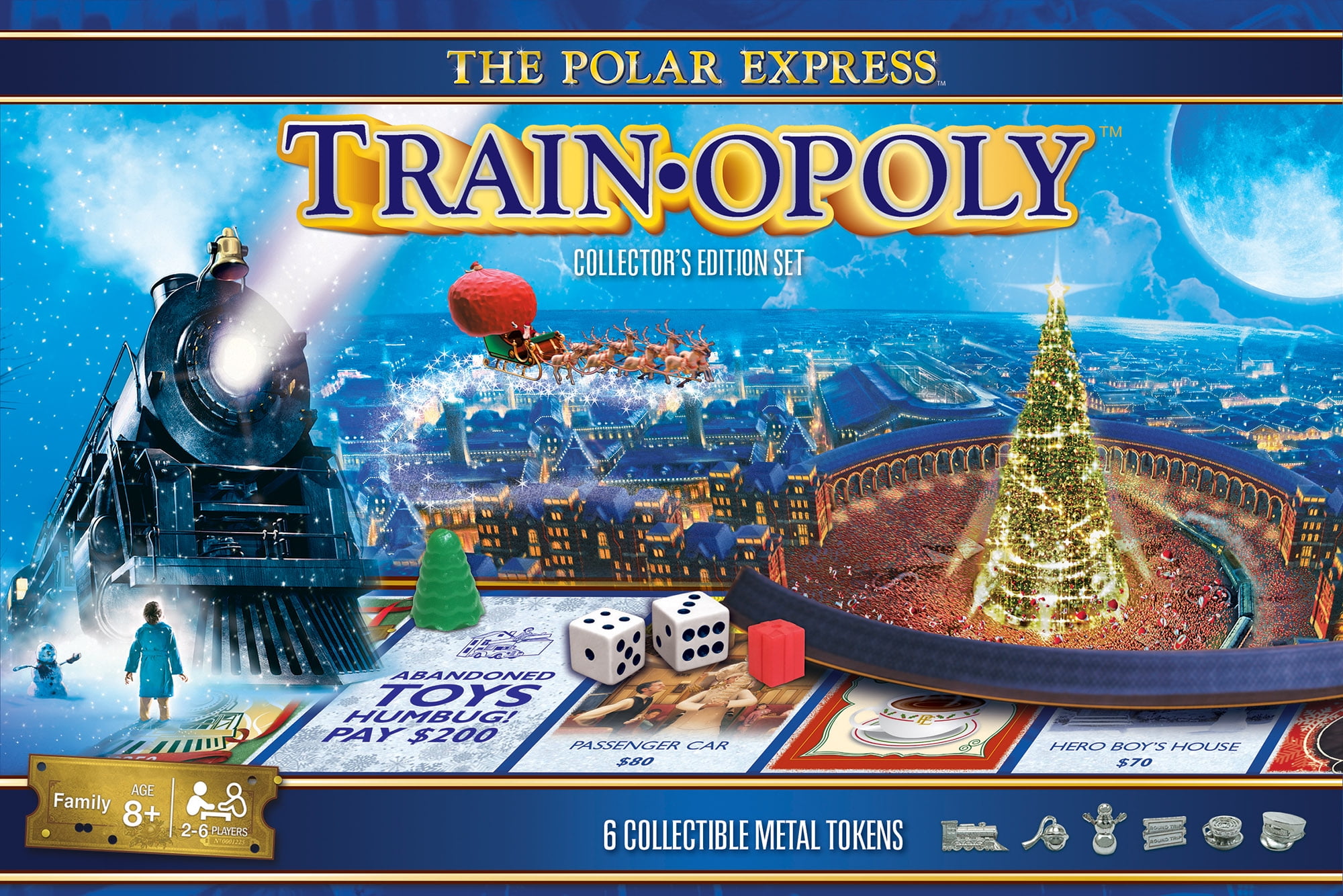 MasterPieces Opoly Family Board Games - Polar Express - Walmart.com