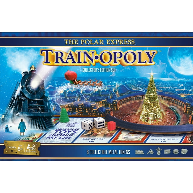 MasterPieces Opoly Family Board Games - Polar Express - Walmart.com