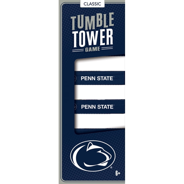 MasterPieces Real Wood Block Tumble Towers - NCAA Penn State Nittany ...