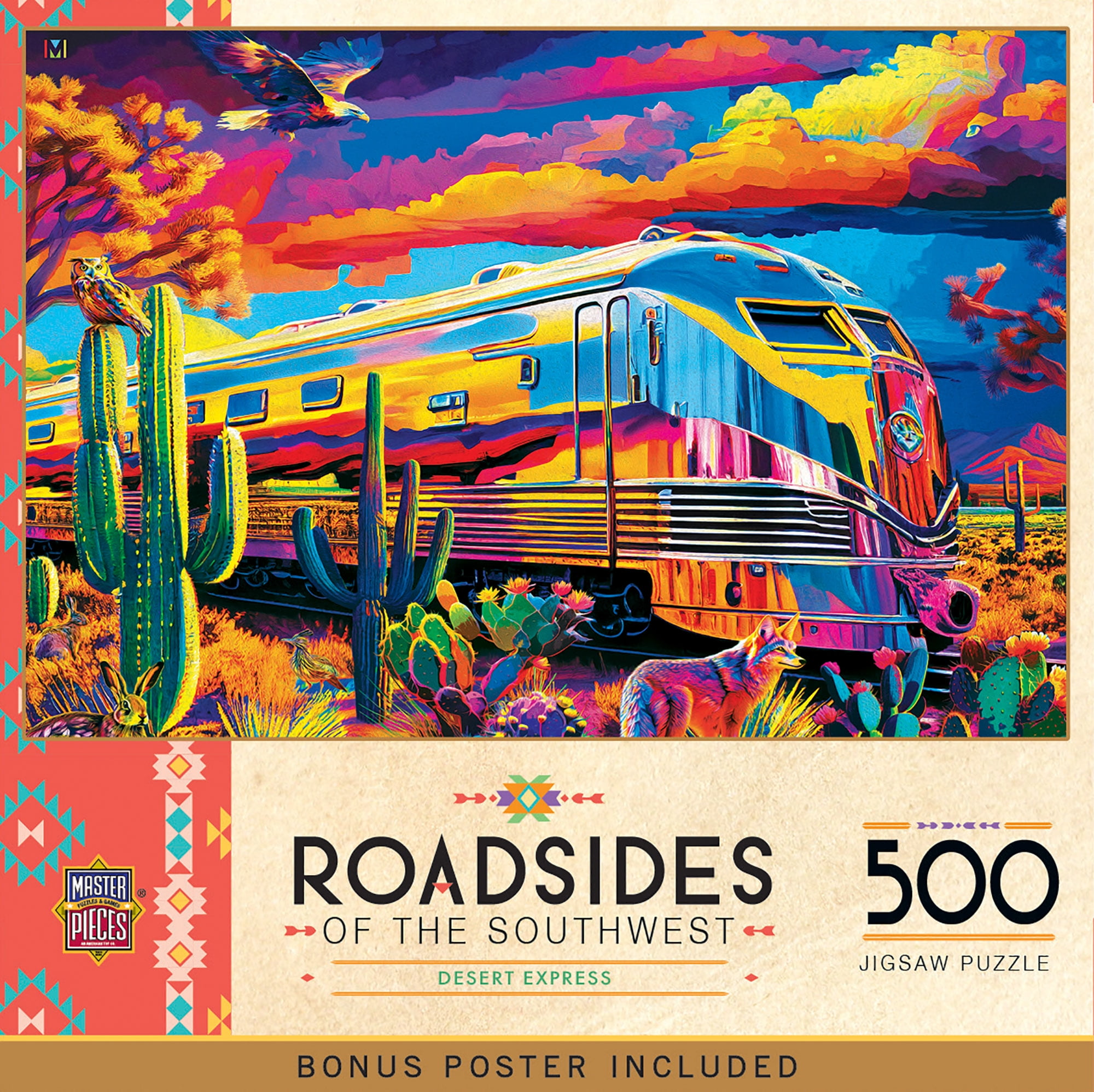 MasterPieces Roadsides of the Southwest - Desert Express 500 Piece ...