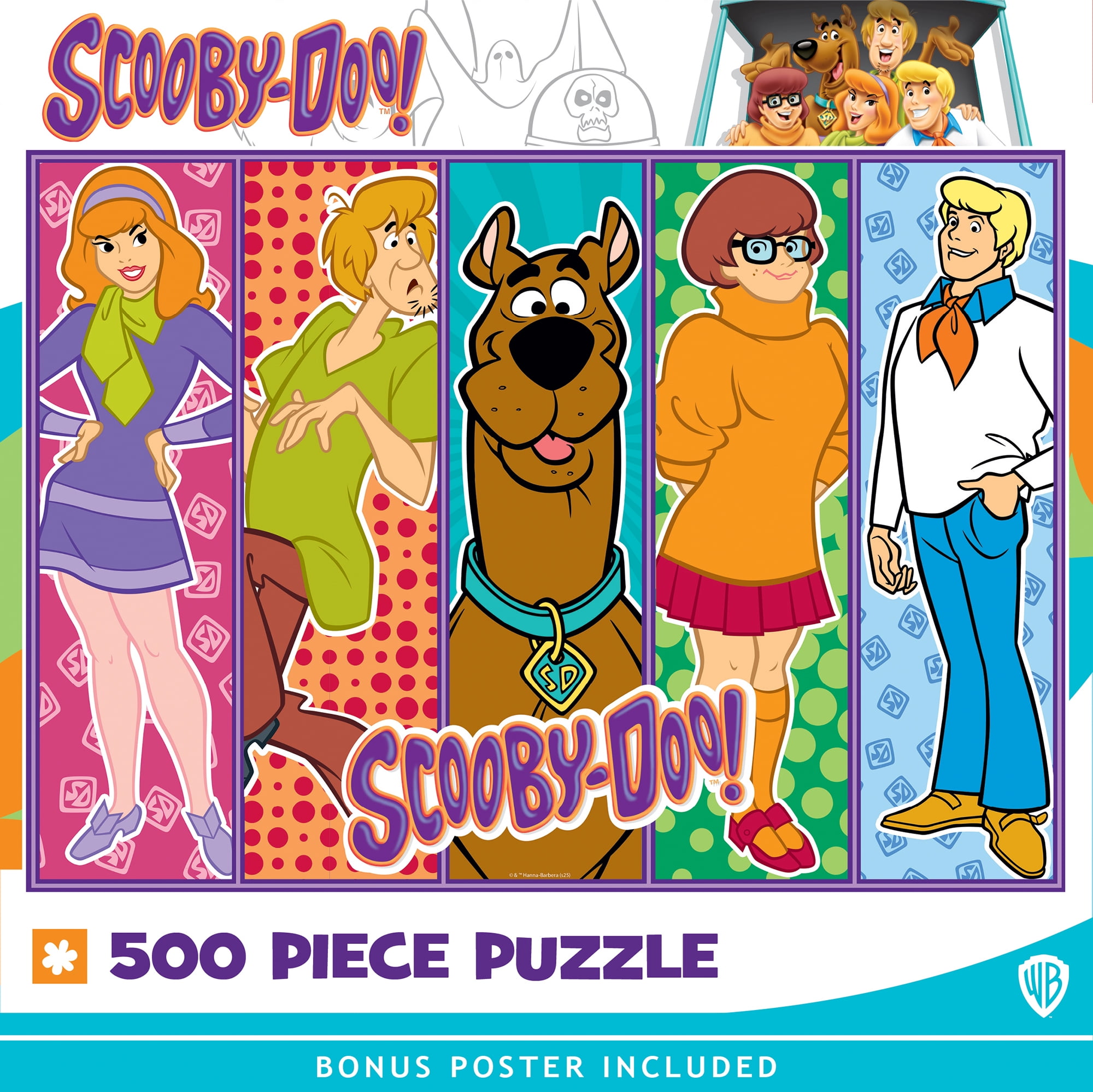 MasterPieces Scooby-Doo Characters Jigsaw Puzzle - Interlocking, Adult ...