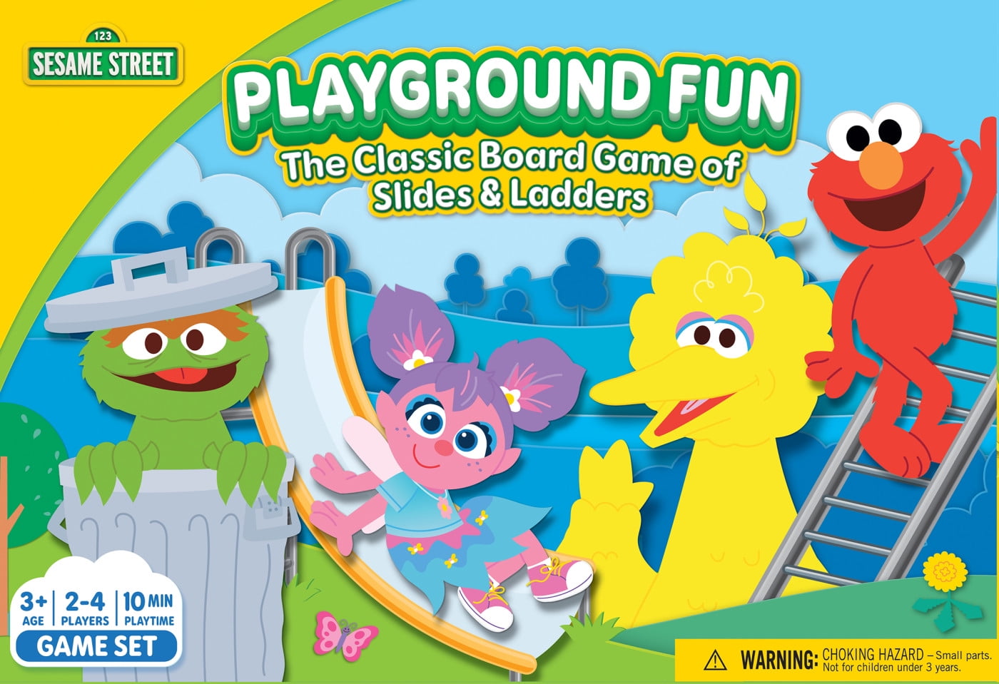 MasterPieces - Sesame Street Playground Fun - Slides & Ladders Family ...