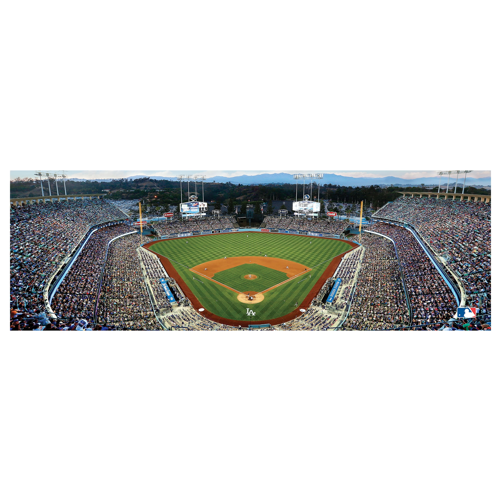 MasterPieces Sports Panoramic Puzzle - MLB Los Angeles Dodgers Center ...