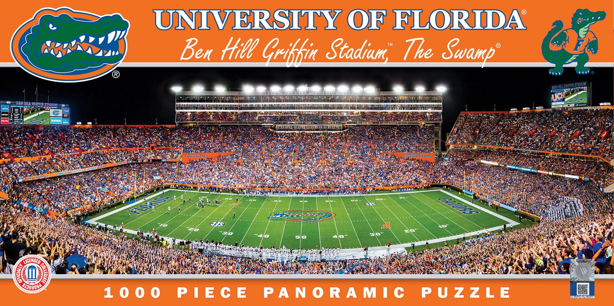 MasterPieces Sports Panoramic Puzzle - NCAA Florida Gators Center View ...