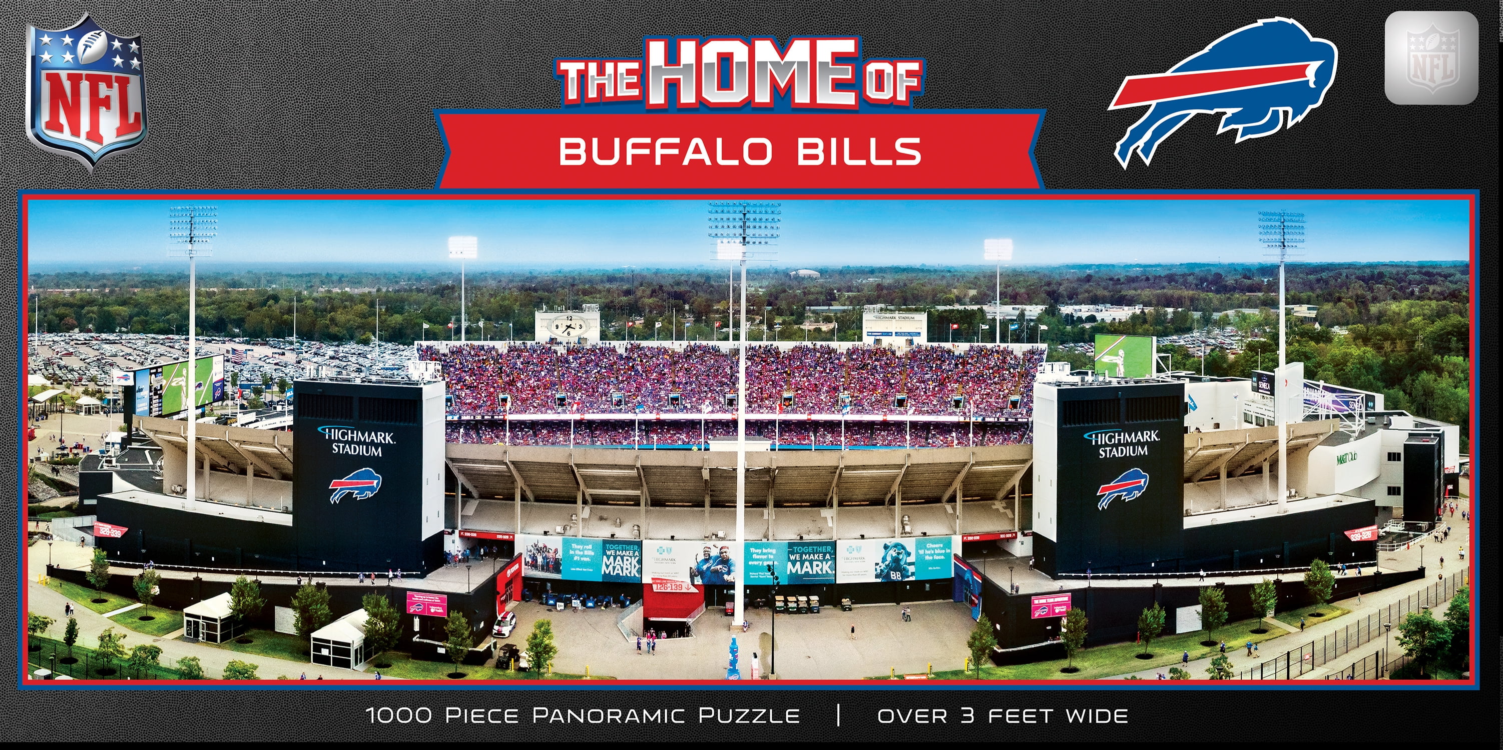 MasterPieces Jigsaw Puzzle, NFL Buffalo Bills Stadium, 1000 Pieces ...