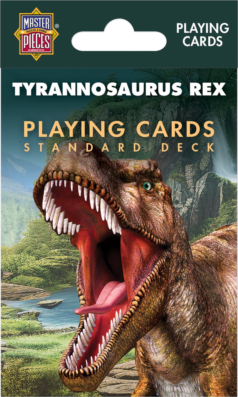 MasterPieces T-Rex Playing Cards - 54 Card Deck for Adults with ...