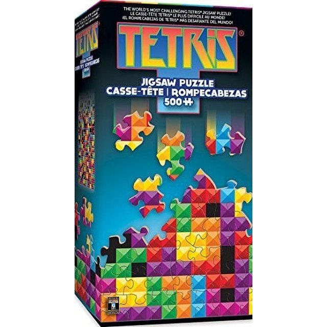 MasterPieces Tetris - Jigsaw Puzzle 500pc Puzzle - Walmart.com