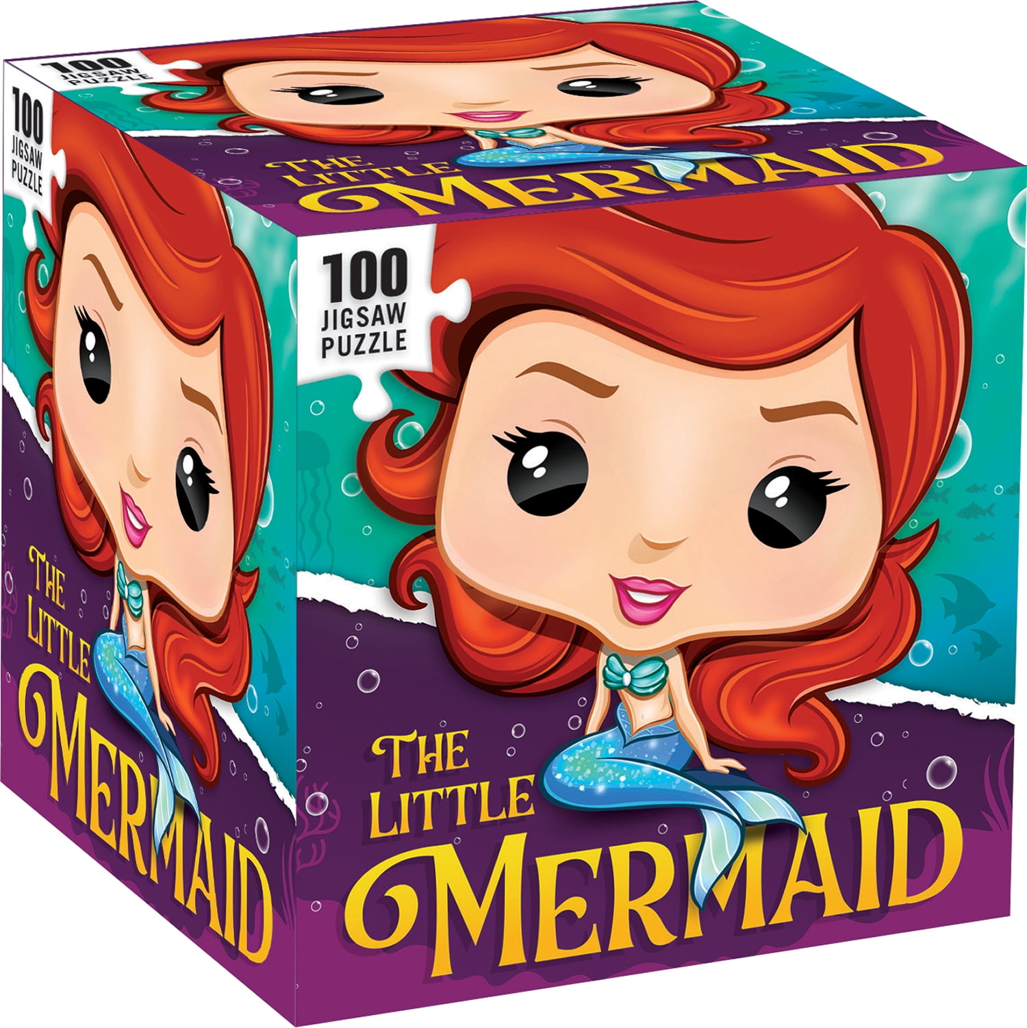 MasterPieces The Little Mermaid 100 Piece Jigsaw Puzzle for Kids ...