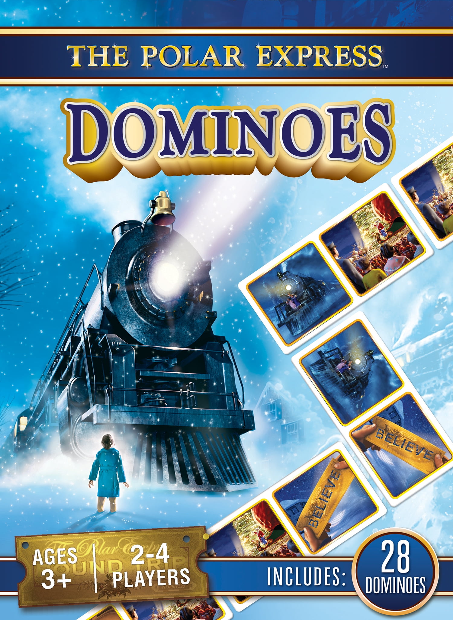 MasterPieces The Polar Express Picture Dominoes for Kids - Walmart.com