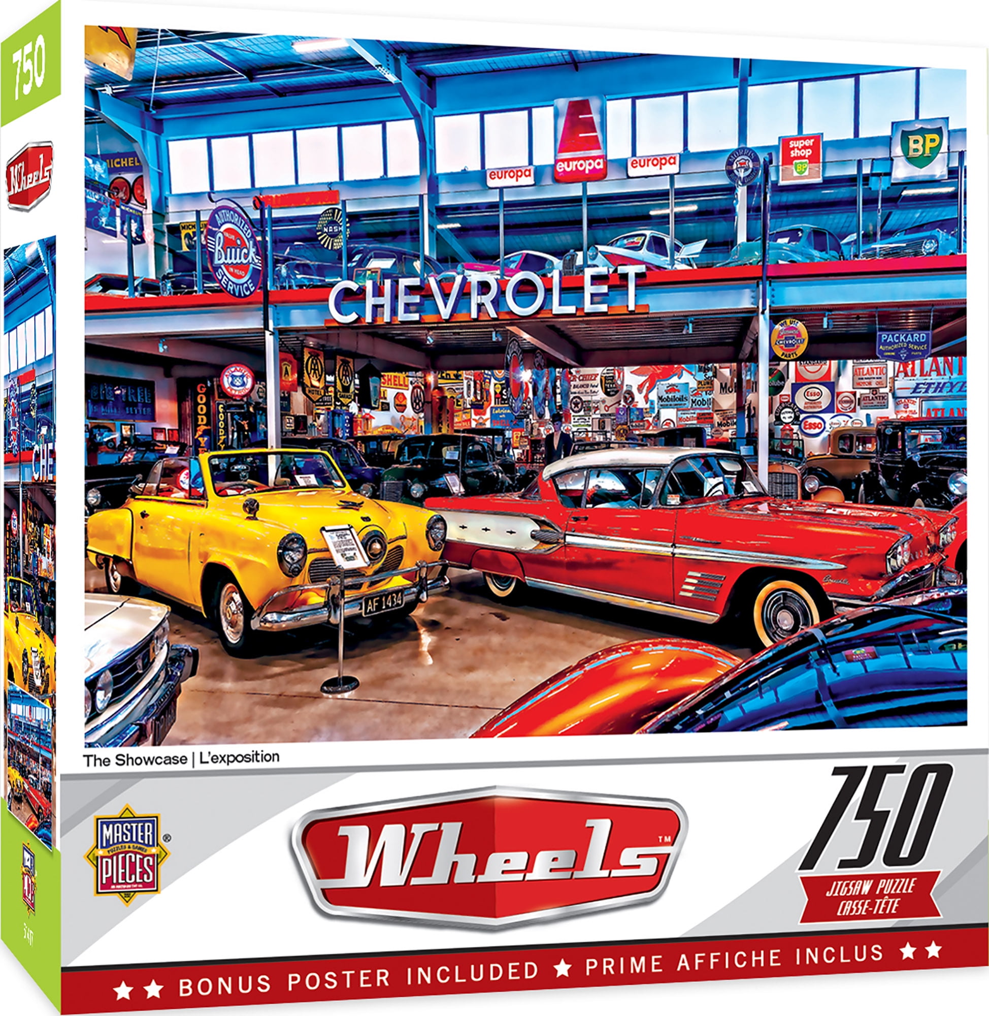 MasterPieces 750 Piece Jigsaw Puzzle for Adults - The Showcase - 18"x24 ...