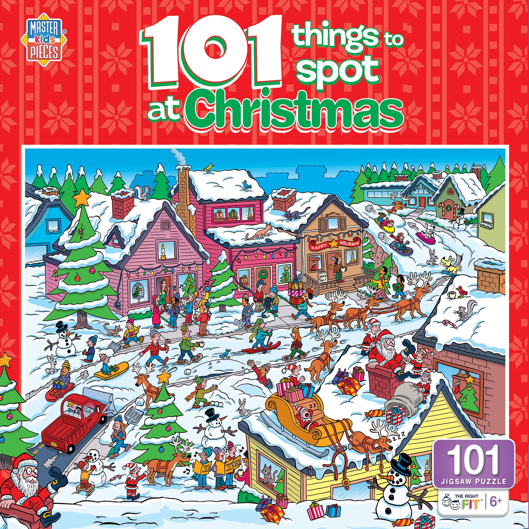 MasterPieces - Winter Scene Holiday 101 Things to Spot at Christmas ...