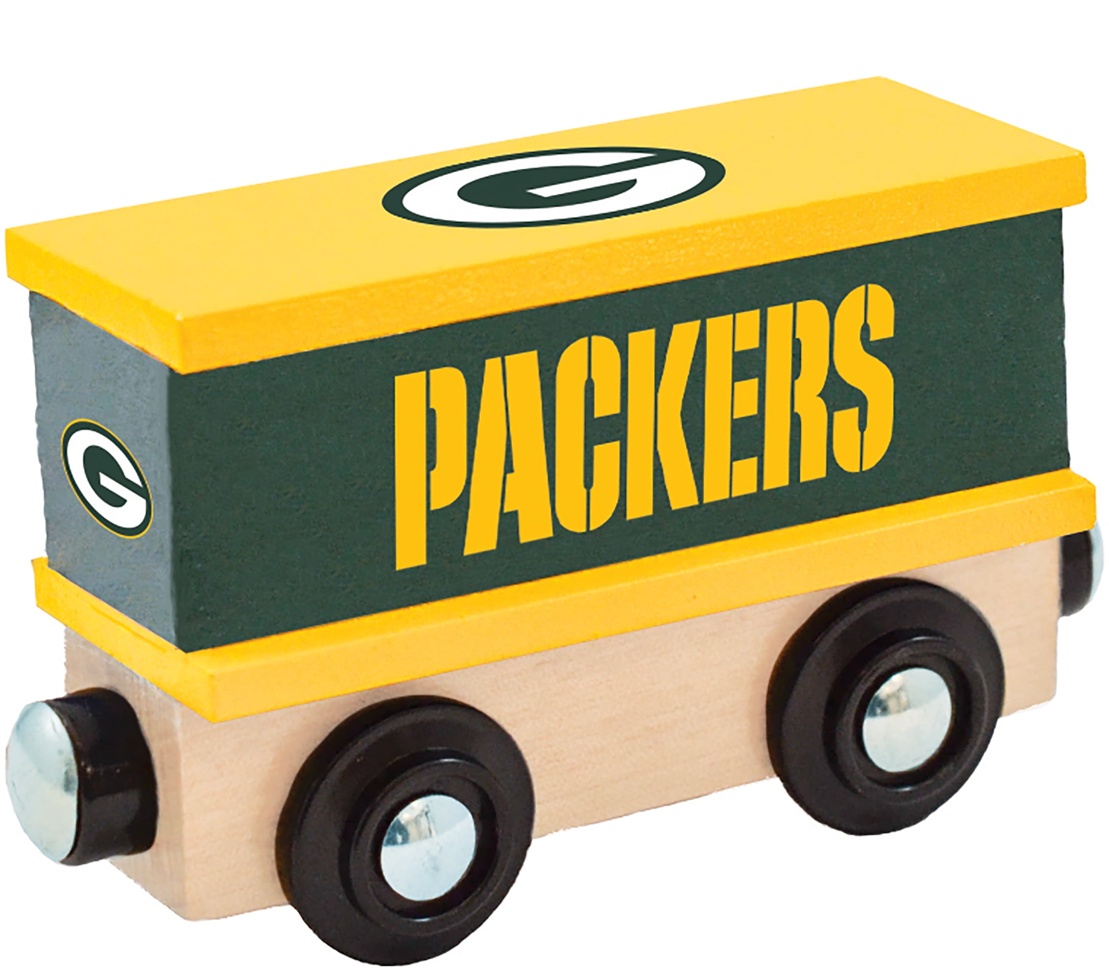 MasterPieces Wood Train Box Car - NFL Green Bay Packers - Walmart.com