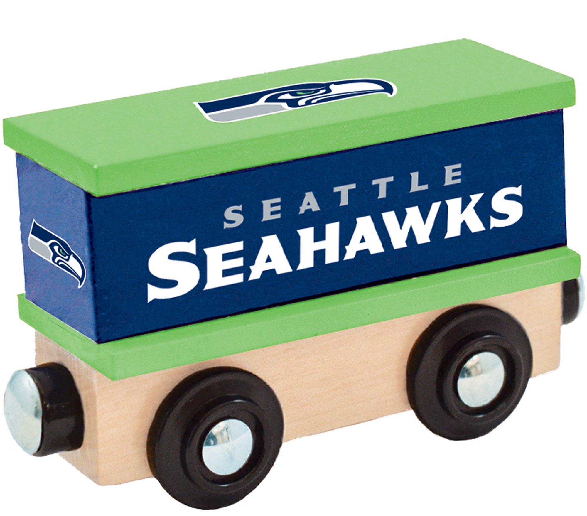 MasterPieces Wood Train Box Car - NFL Seattle Seahawks - Walmart.com