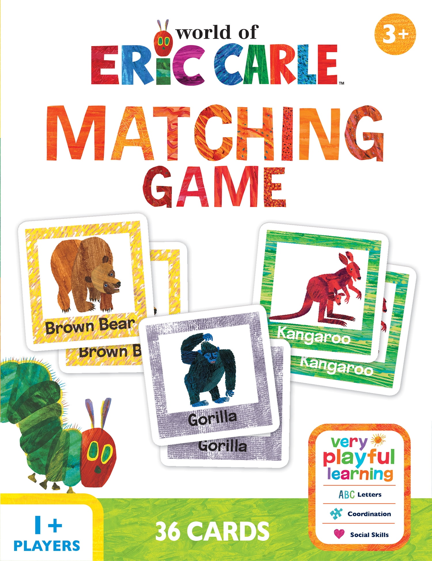 MasterPieces World of Eric Carle Matching Travel Card Game for Kids ...