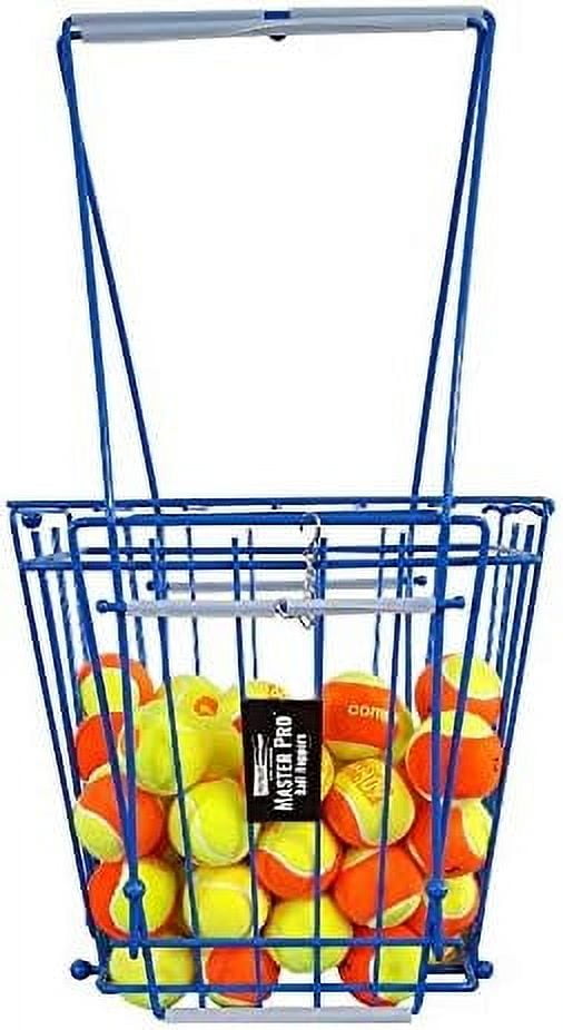 MasterPro 72-Ball Hopper - Tennis Ball Basket and Pick-Up | Holds 72 ...