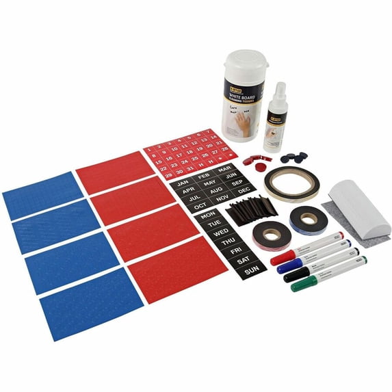 MasterVision, BVCKT1317, Professional Magnetic Board Accessory Kit, 1 ...