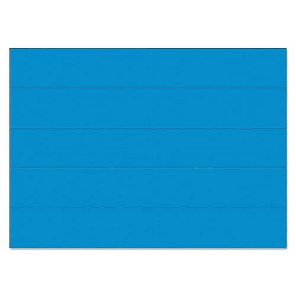 MasterVision Dry Erase Magnetic Tape Strips, 0.88 x 6, Blue, 25/Pack ...