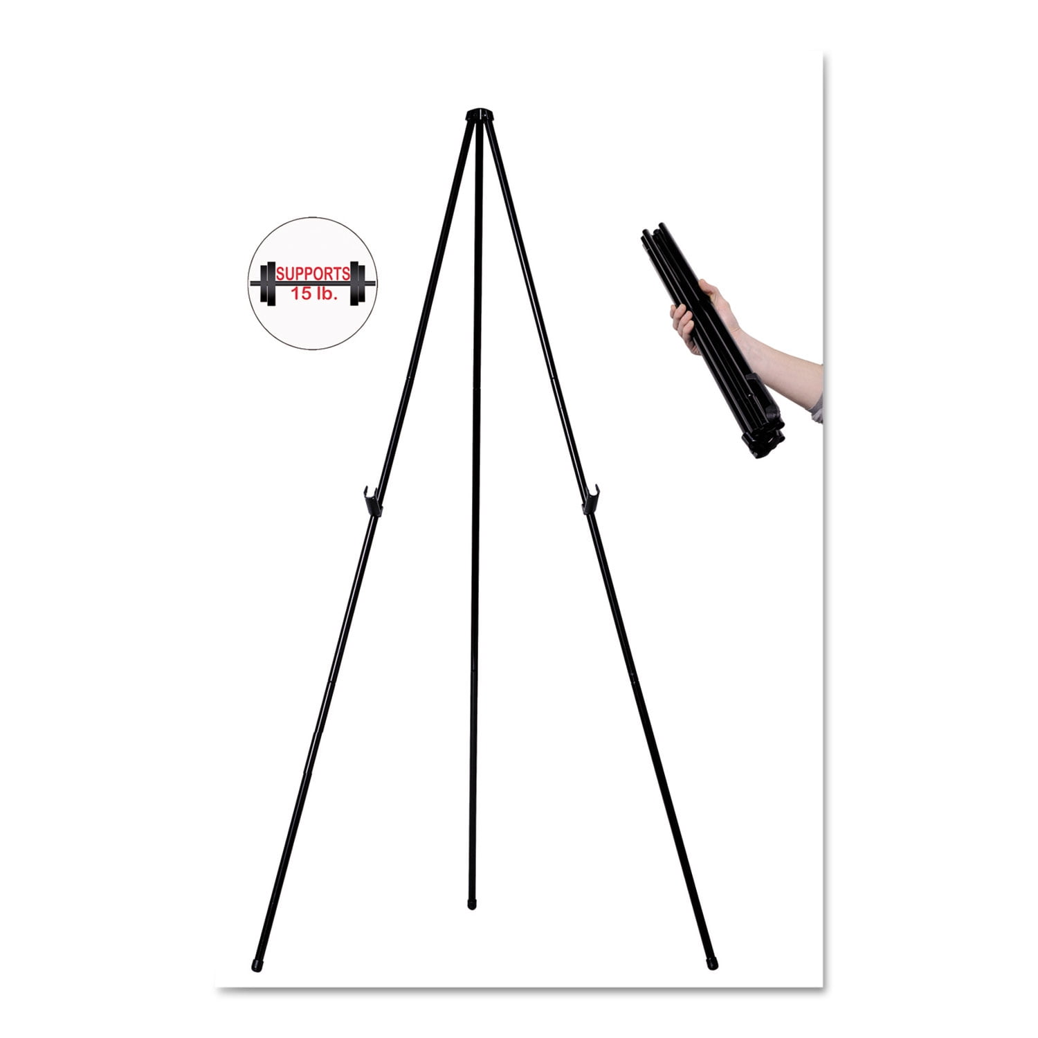 Mastervision Display Easel,63-1/2" H,12" W FLX10201MV - Walmart.com