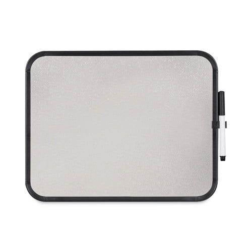 MasterVision Magnetic Dry Erase Board, 11 x 14, White Surface, Black ...