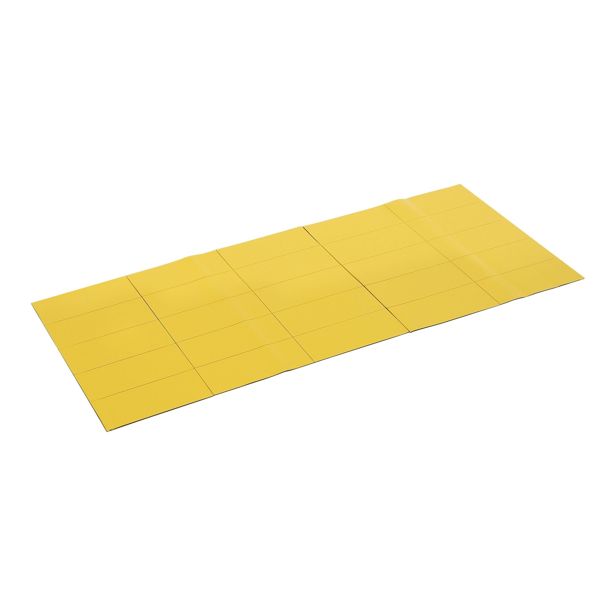 MasterVision Magnetic Dry-Erase Tape Strips, Yellow, Write-on Wipe-off ...