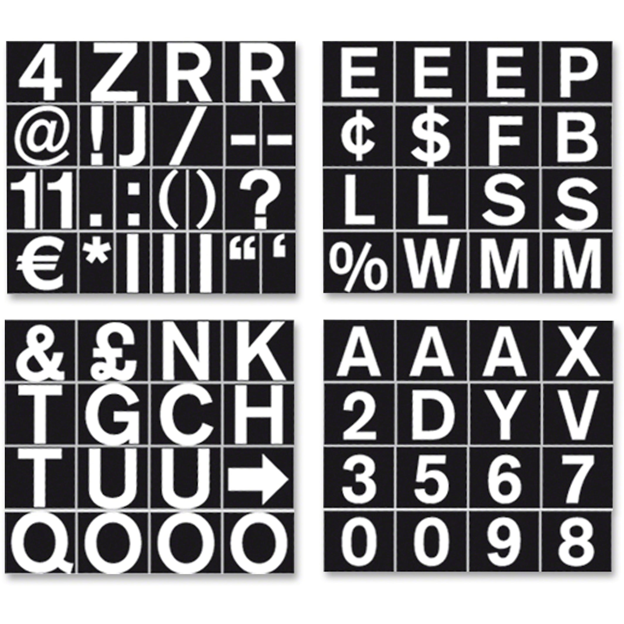 MasterVision Magnetic Letters - Walmart.com