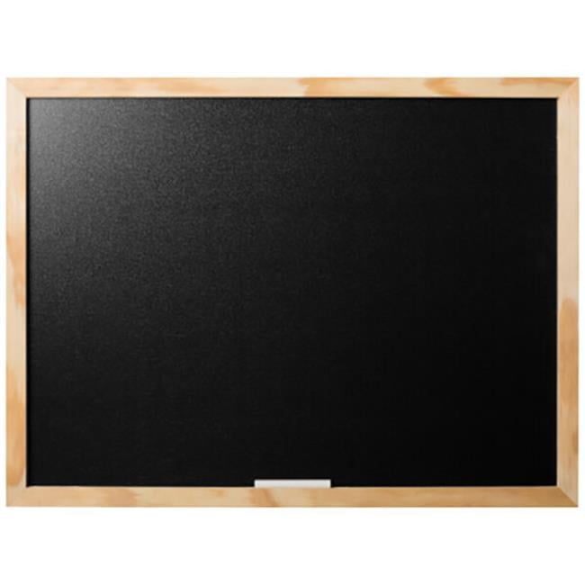 MasterVision Pine Wood Frame Chalkboard - 18" x 24" - Walmart.com
