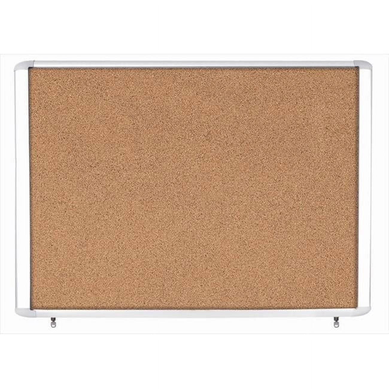 MasterVision VT340601760 30 x 26.5 in. Waterproof Outdoor Cork Bulletin ...