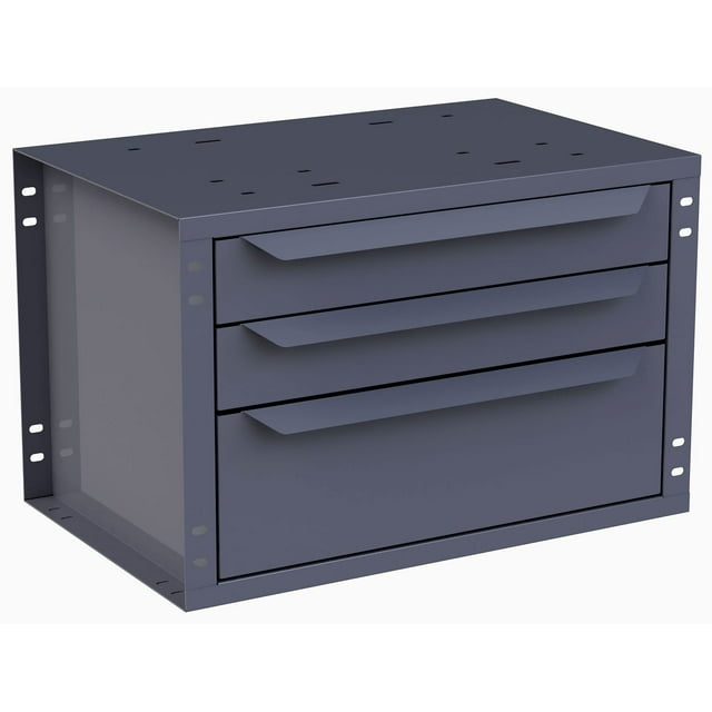 Masterack 027259KP 3-drawer Cabinet 12hx18.5wx12d - Walmart.com