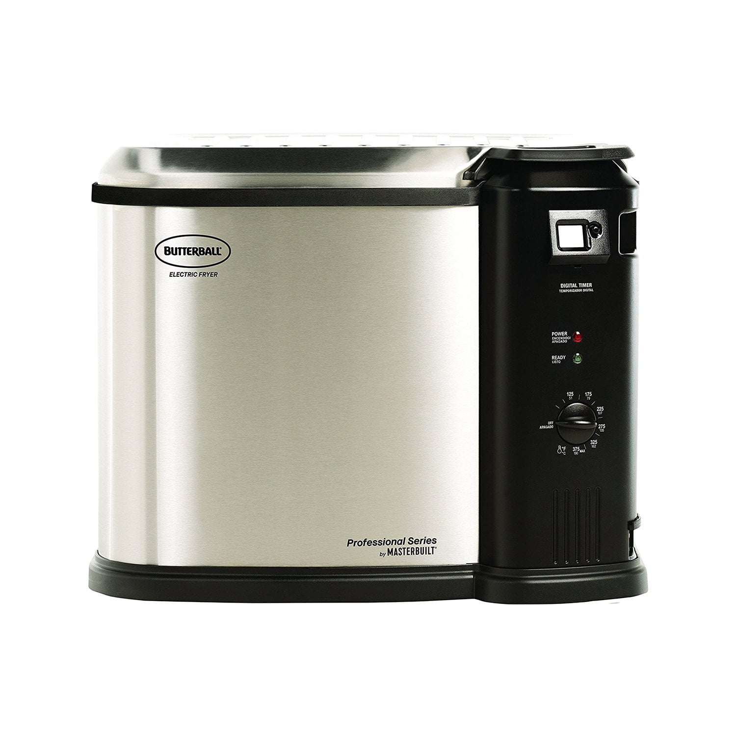 Masterbuilt Butterball 20 lb 1,650 BTU Stainless Steel Turkey Fryer ...