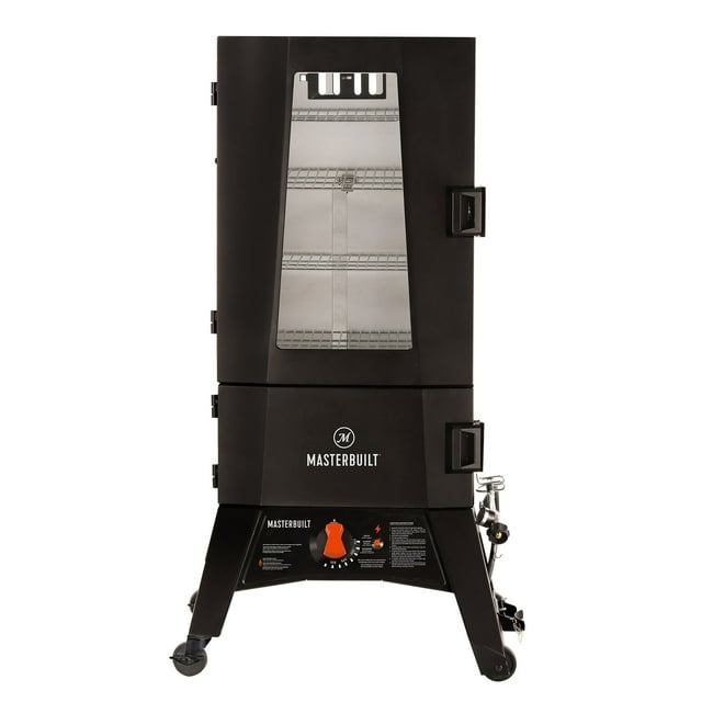 Masterbuilt ThermoTemp XL Propane Vertical Food Smoker with Window and ...