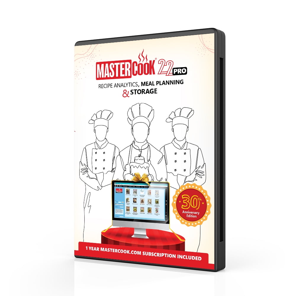 Mastercook 2022 Pro PC DVD - Walmart.com