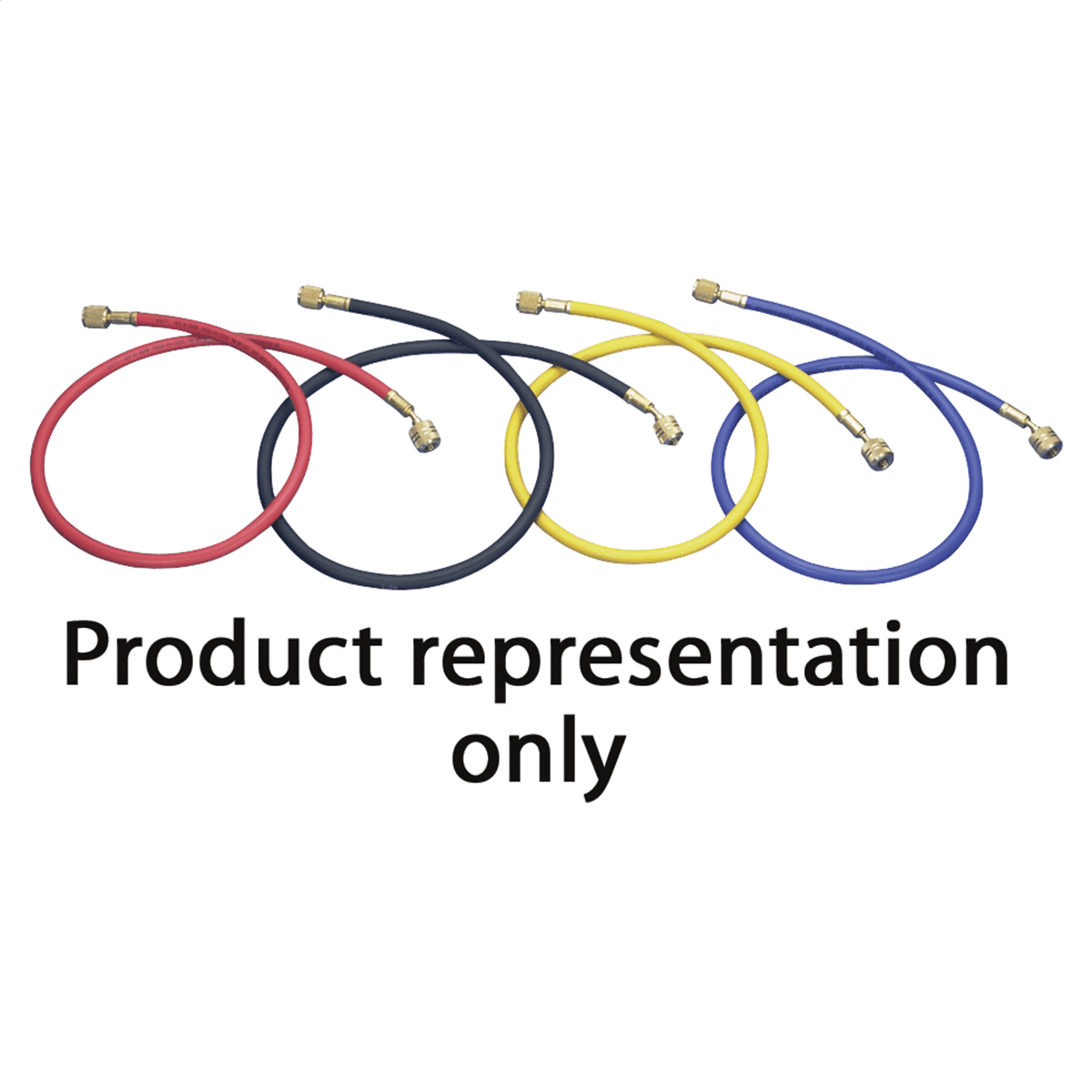 Mastercool 45372 3 Piece 72" A/C Hose Set with Automatic Shut Off ...