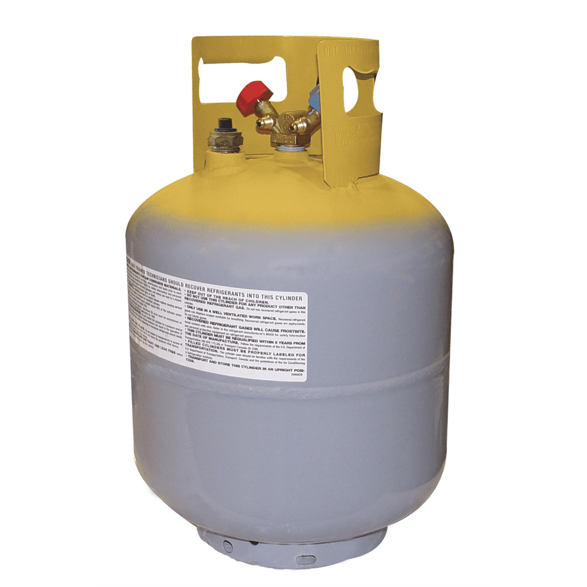 Mastercool 50lb DOT tank with float switch and 1/2" acme - Walmart.com