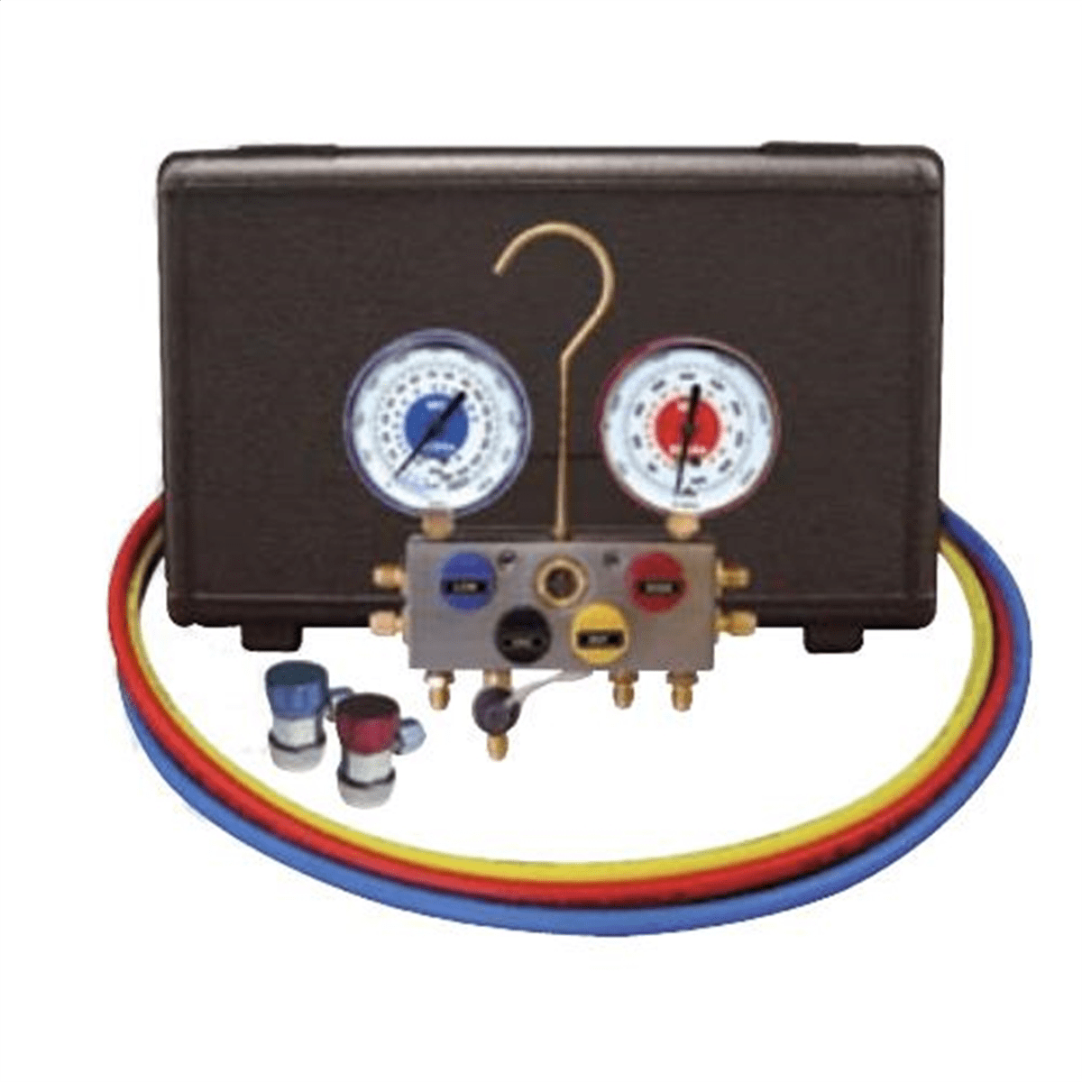 Mastercool MAN SET 4 WAY R134A IN CASE - Walmart.com