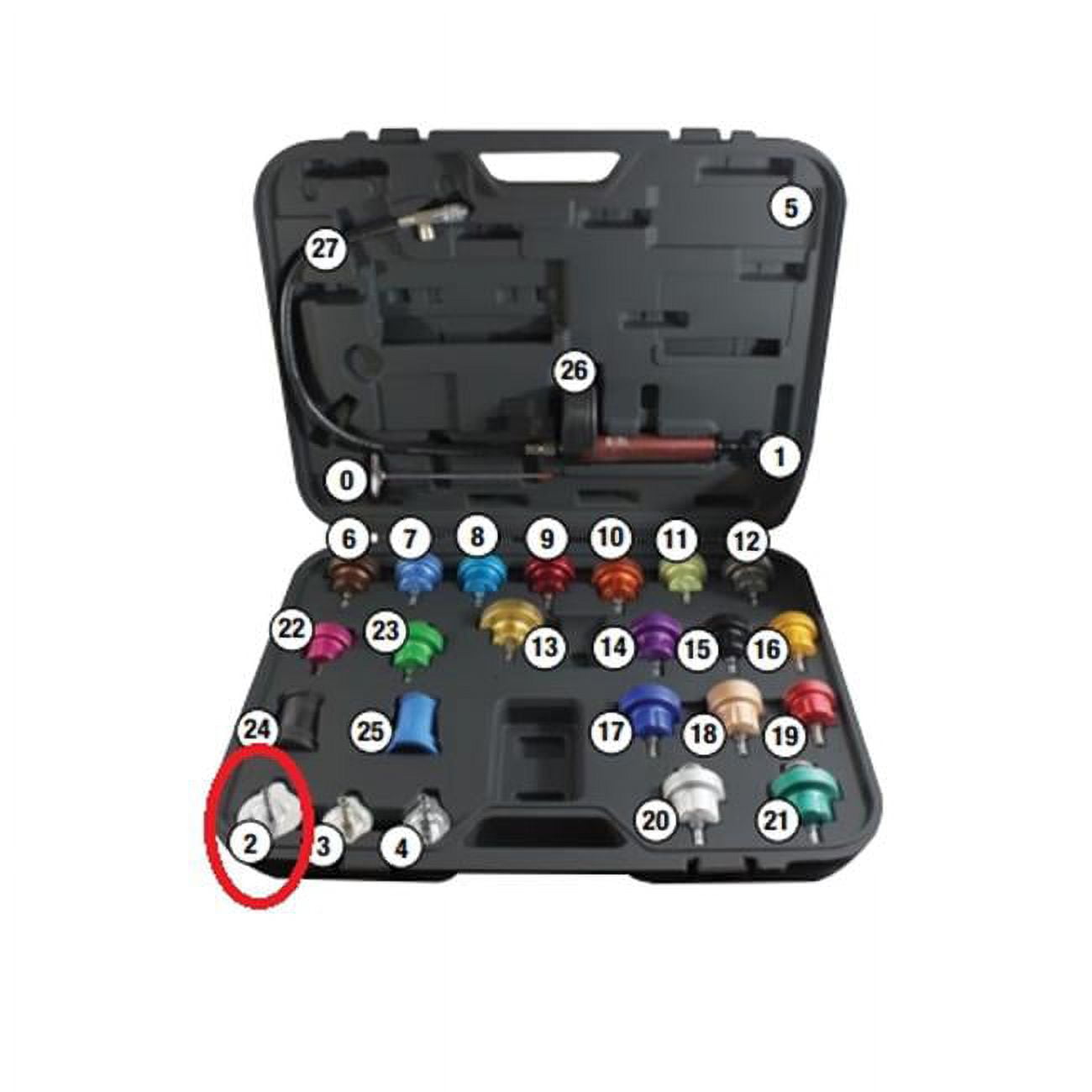 Mastercool Replacement Steel No. 2 Adapter - Walmart.com