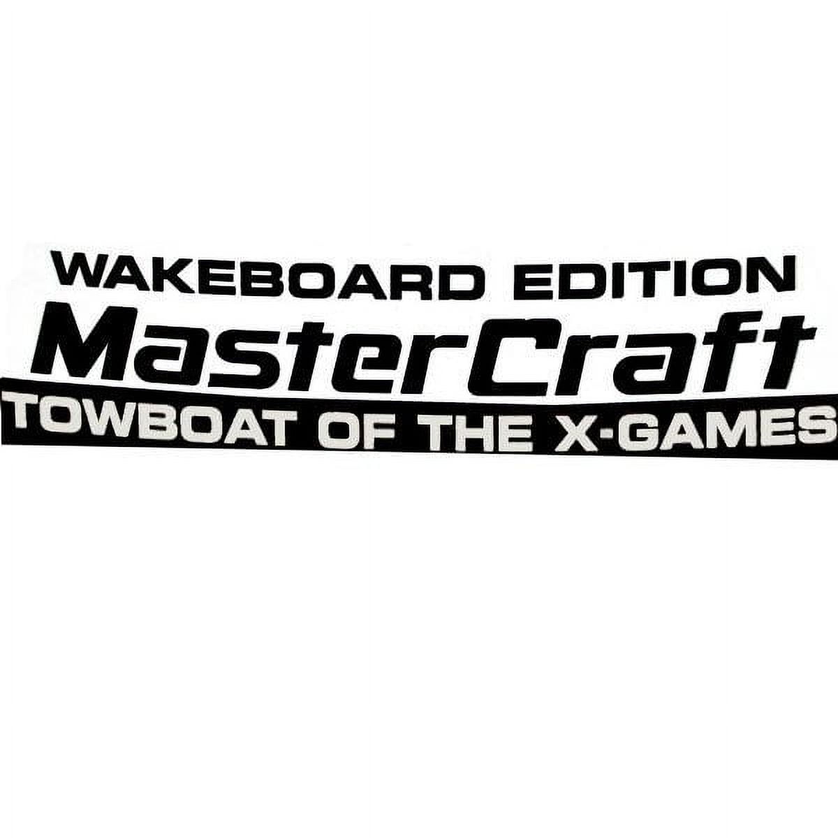 Mastercraft Boat Decal Sticker | Wakeboard X-Games Edition - Walmart.com