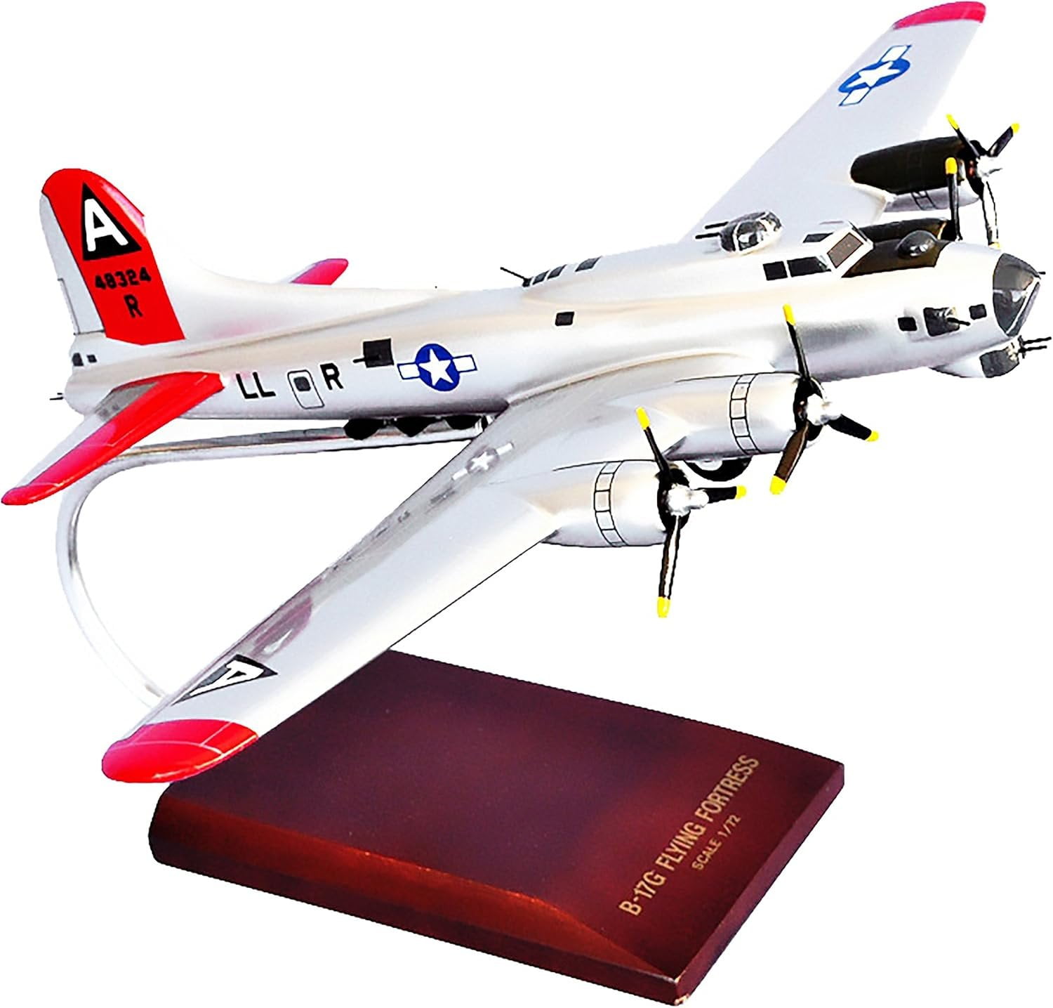 Mastercraft Collection B-17G Fortress Silver Model Scale:1/72 - Walmart.com
