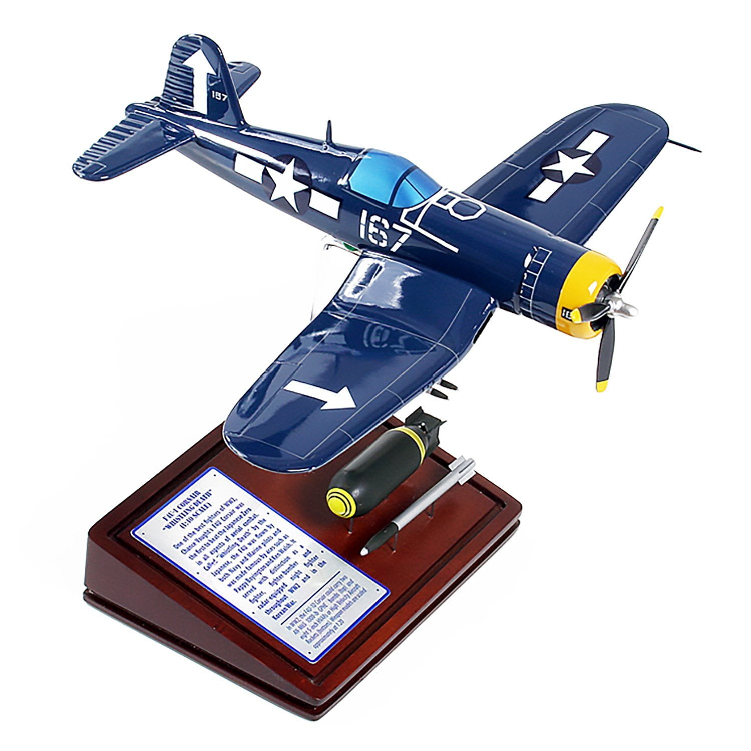 Mastercraft Collection Planes and Weapons Series Vought F4U-1 CORSAIR ...